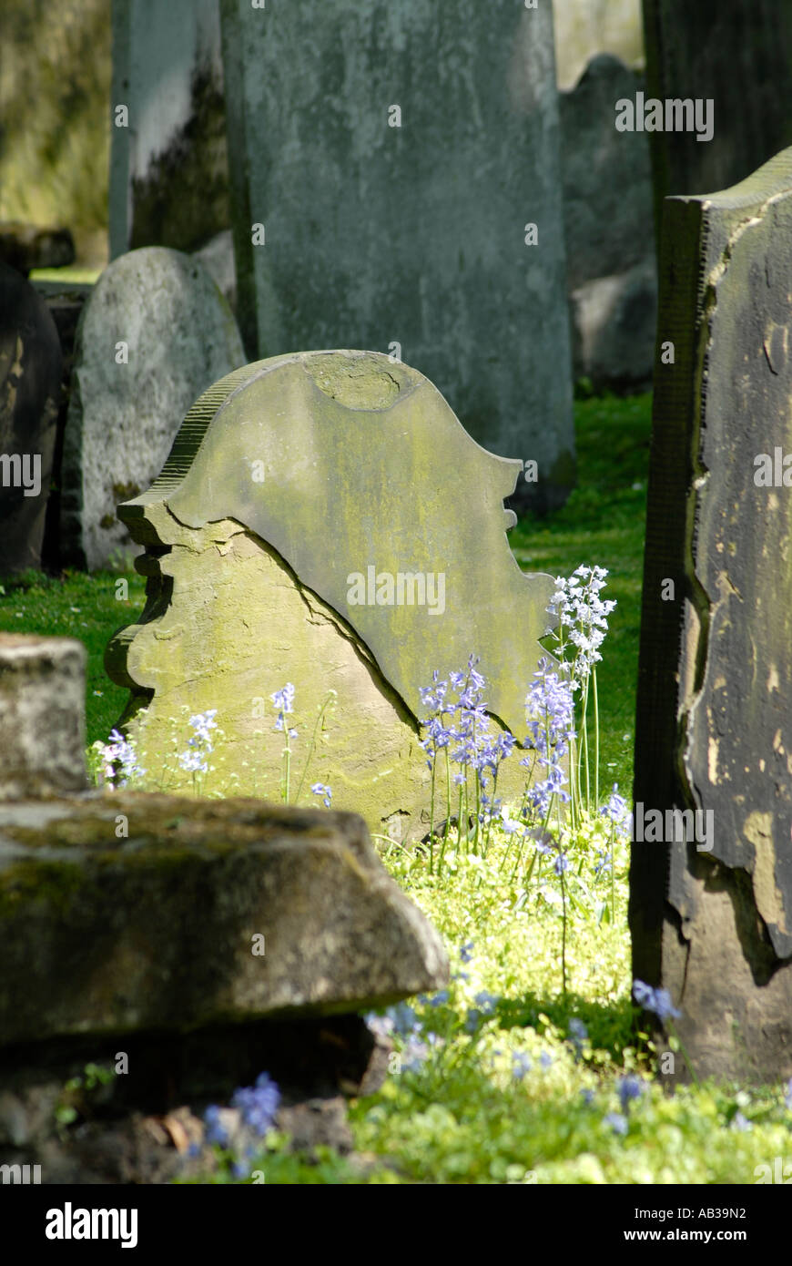 Gravestone detail in Bunhill Fields Cemetery London Borough of ...