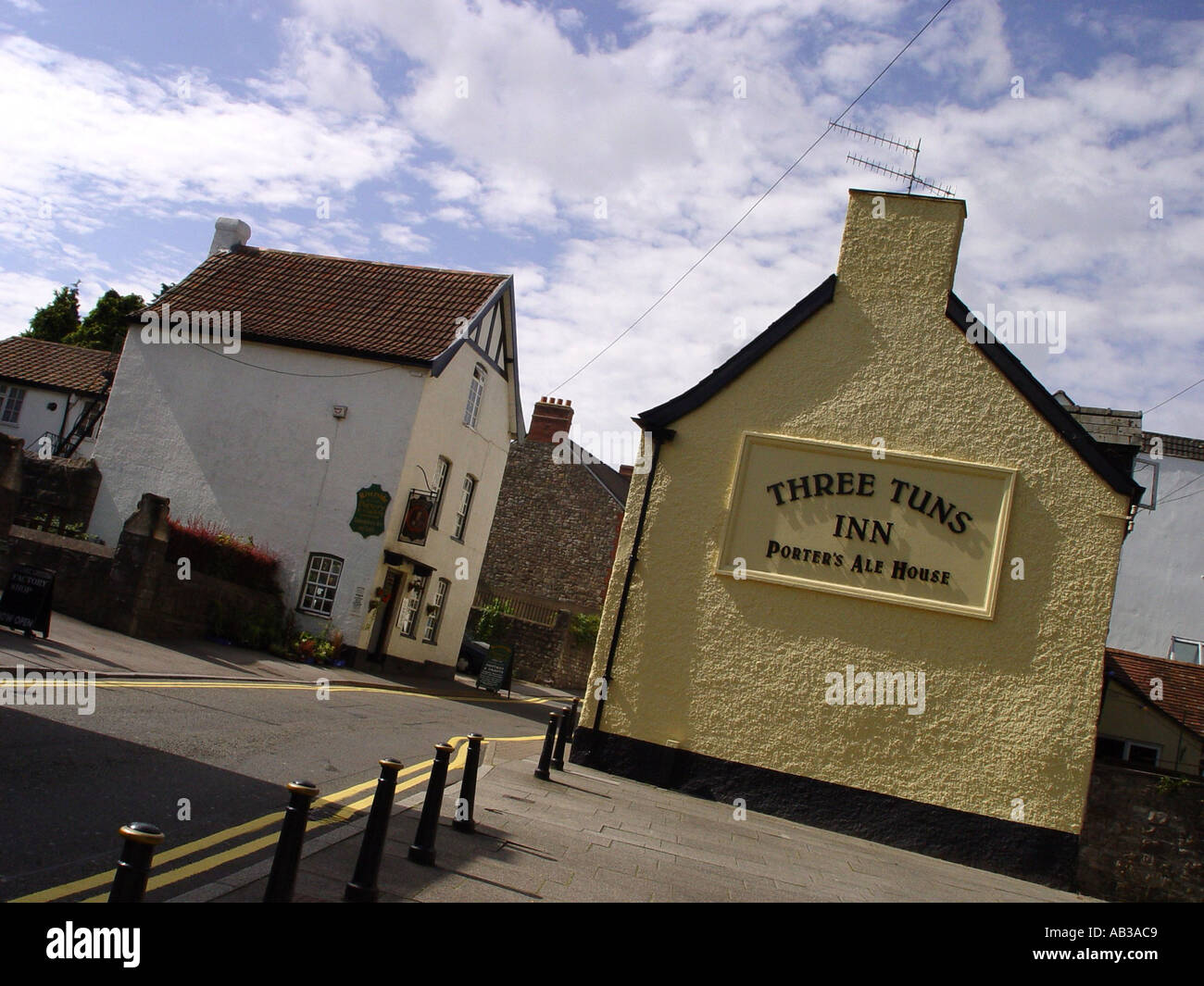 The Three Tuns Inn and Public House in the border town of Chepstow ...