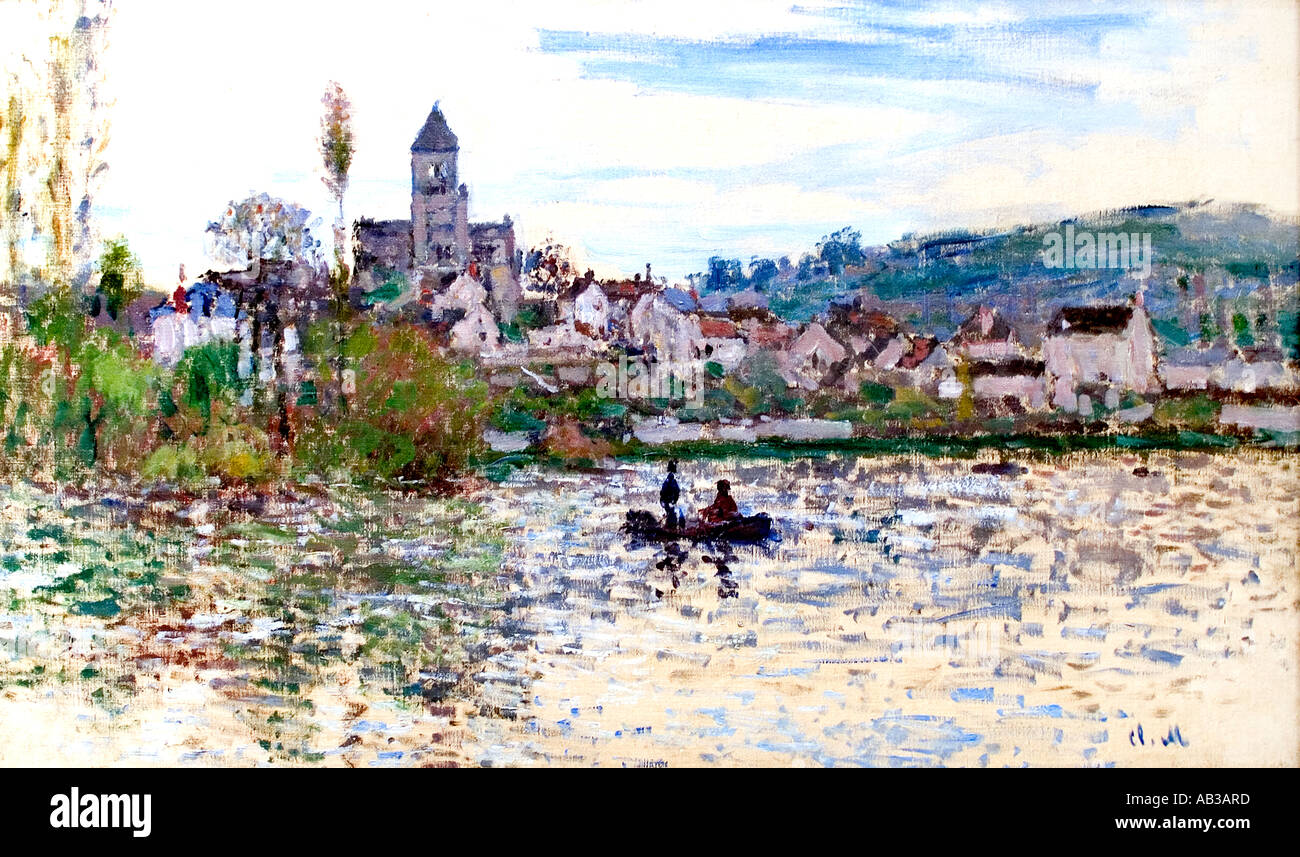Vetheuil Claude Monet 1840 – 1926 France French Stock Photo - Alamy