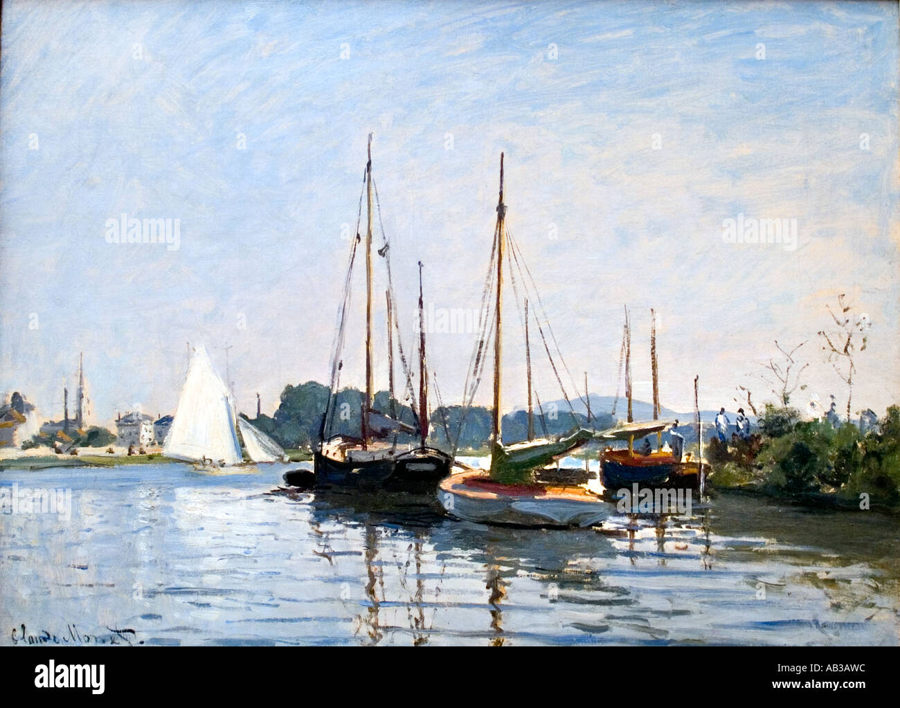 Pleasure Boat, Argenteui 1872 Claude Monet 1840 – 1926 France French ...
