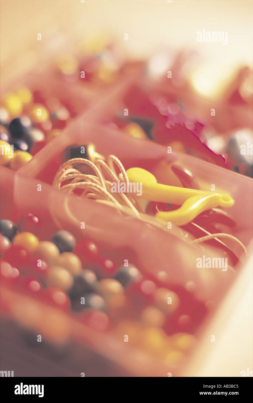 Box of beads hi-res stock photography and images - Alamy
