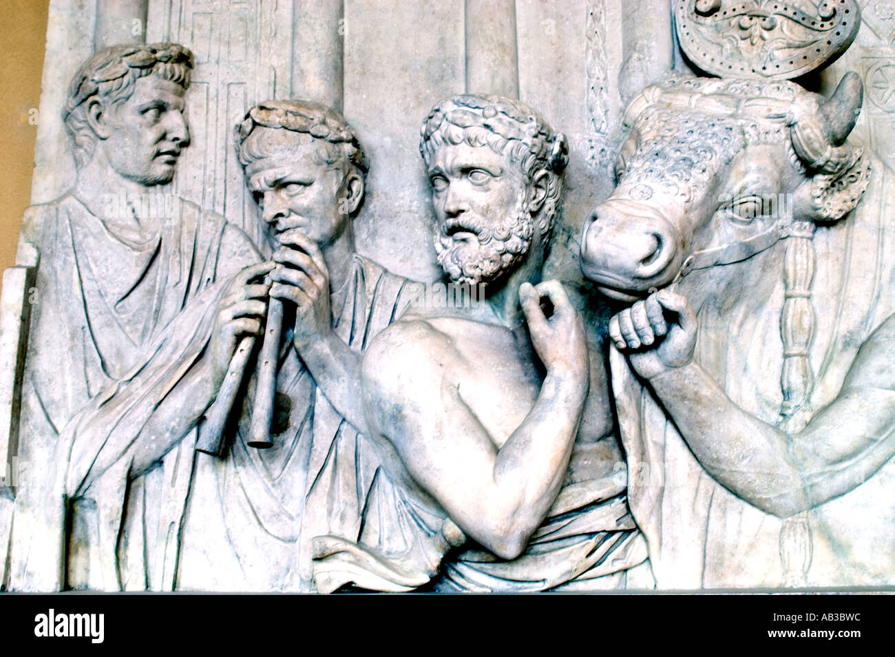 Rome Roman sarcophagus of The Muses Stock Photo - Alamy