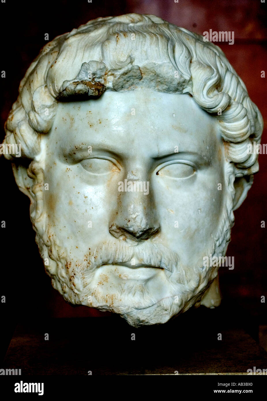 Rome Roman Emperor Hadrian Hadrien Stock Photo - Alamy