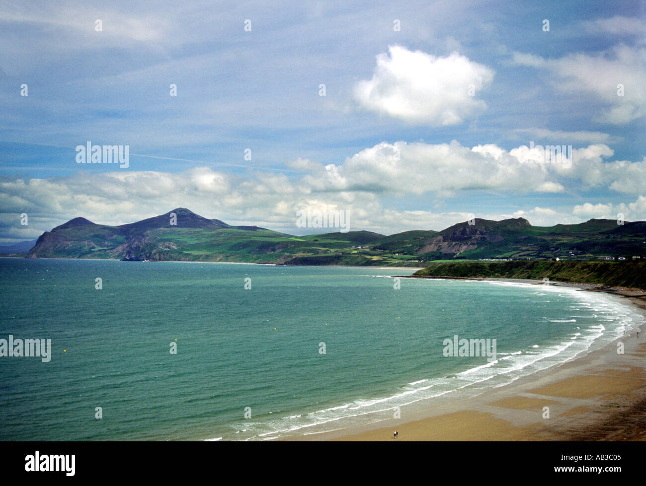 Bay at Nefyn North Wales Stock Photo - Alamy