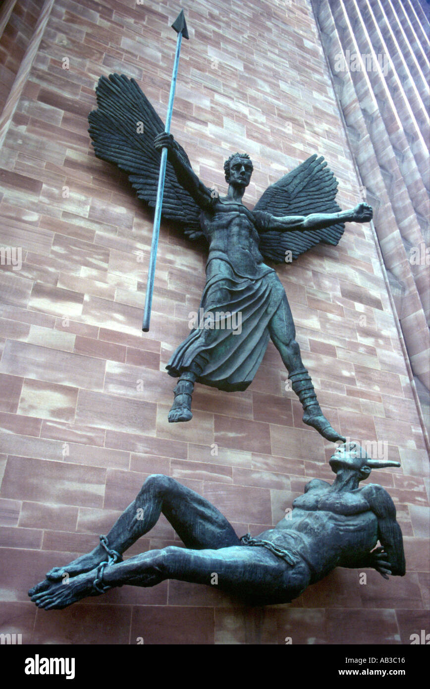 St michael and the devil hi-res stock photography and images - Alamy