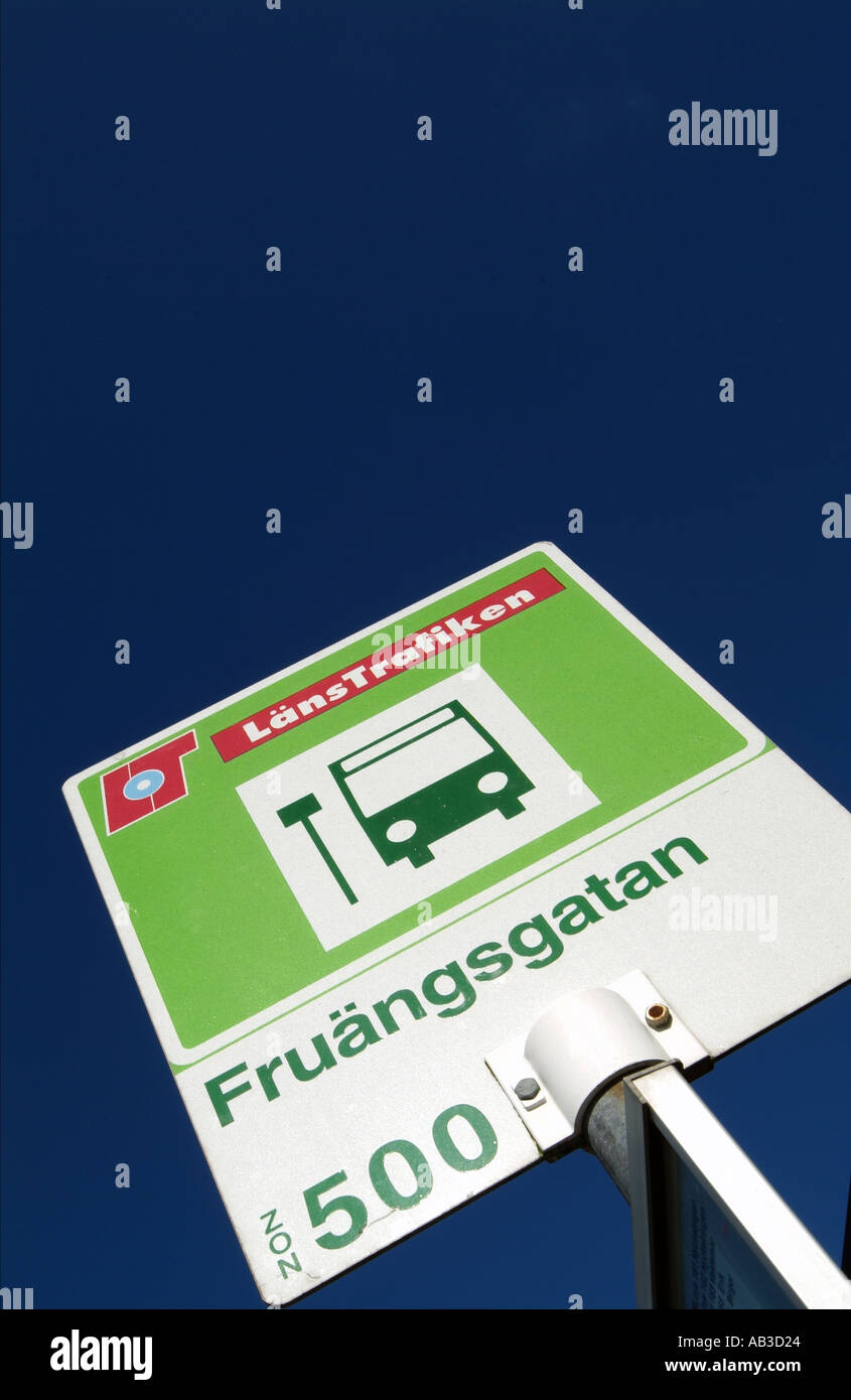 Swedish bus stop public transport High Resolution Stock Photography and ...