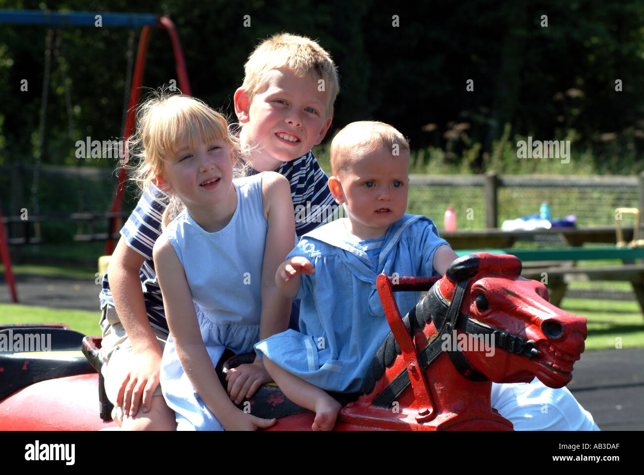 Children on horse hi-res stock photography and images - Alamy