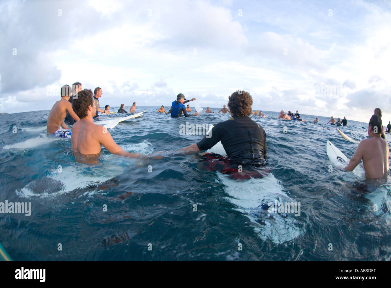 Traditional Hawaiian surf funeral Poipu Kauai Hawaii Stock Photo - Alamy