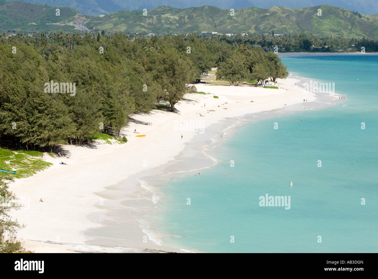 Kailua Beach, Kailua, Oahu, Hawaii Stock Photo - Alamy