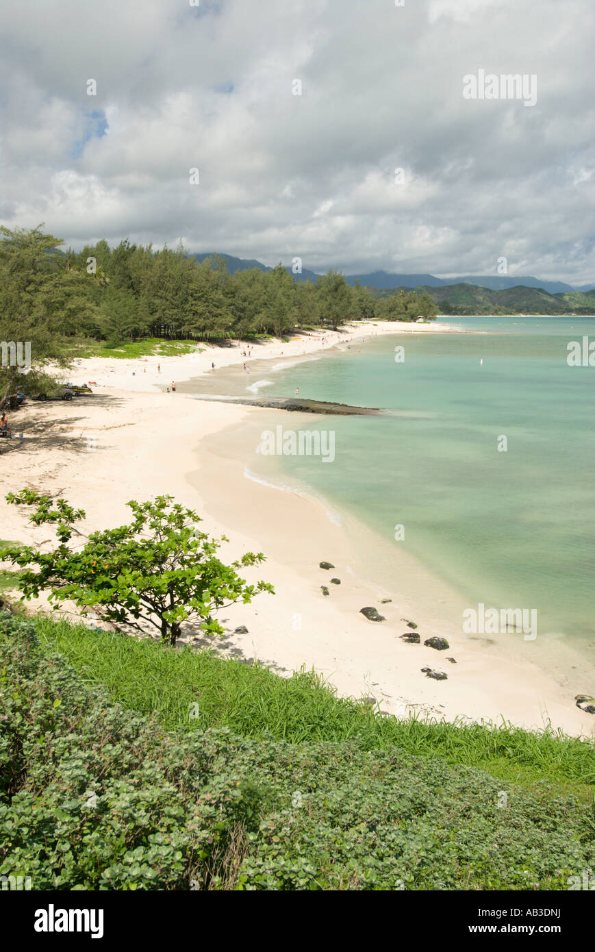 Kailua Beach, Kailua, Oahu, Hawaii Stock Photo - Alamy