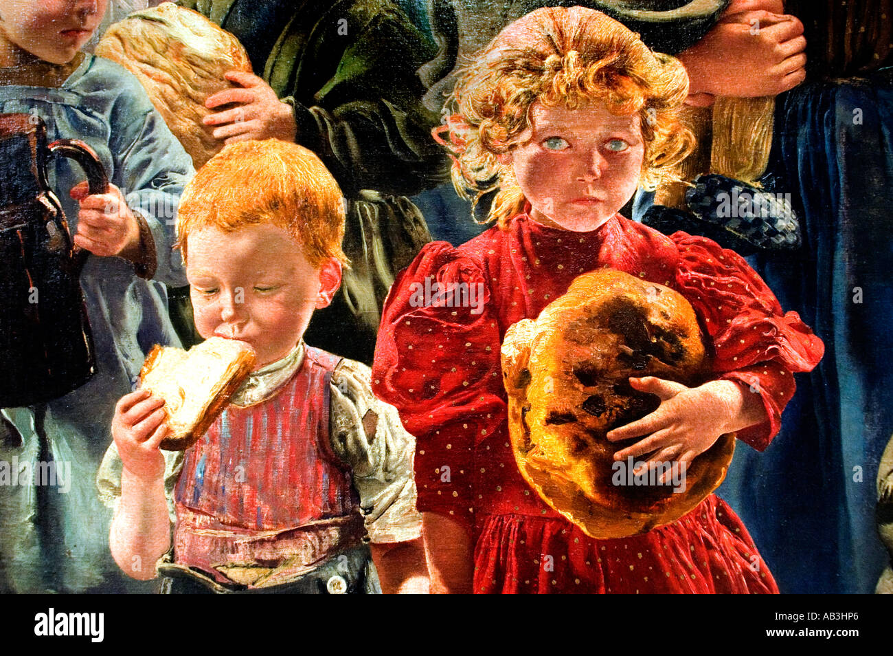 Leon Frederic The Golden Age Les ages de l'ouvrier tryptique de Leon ...