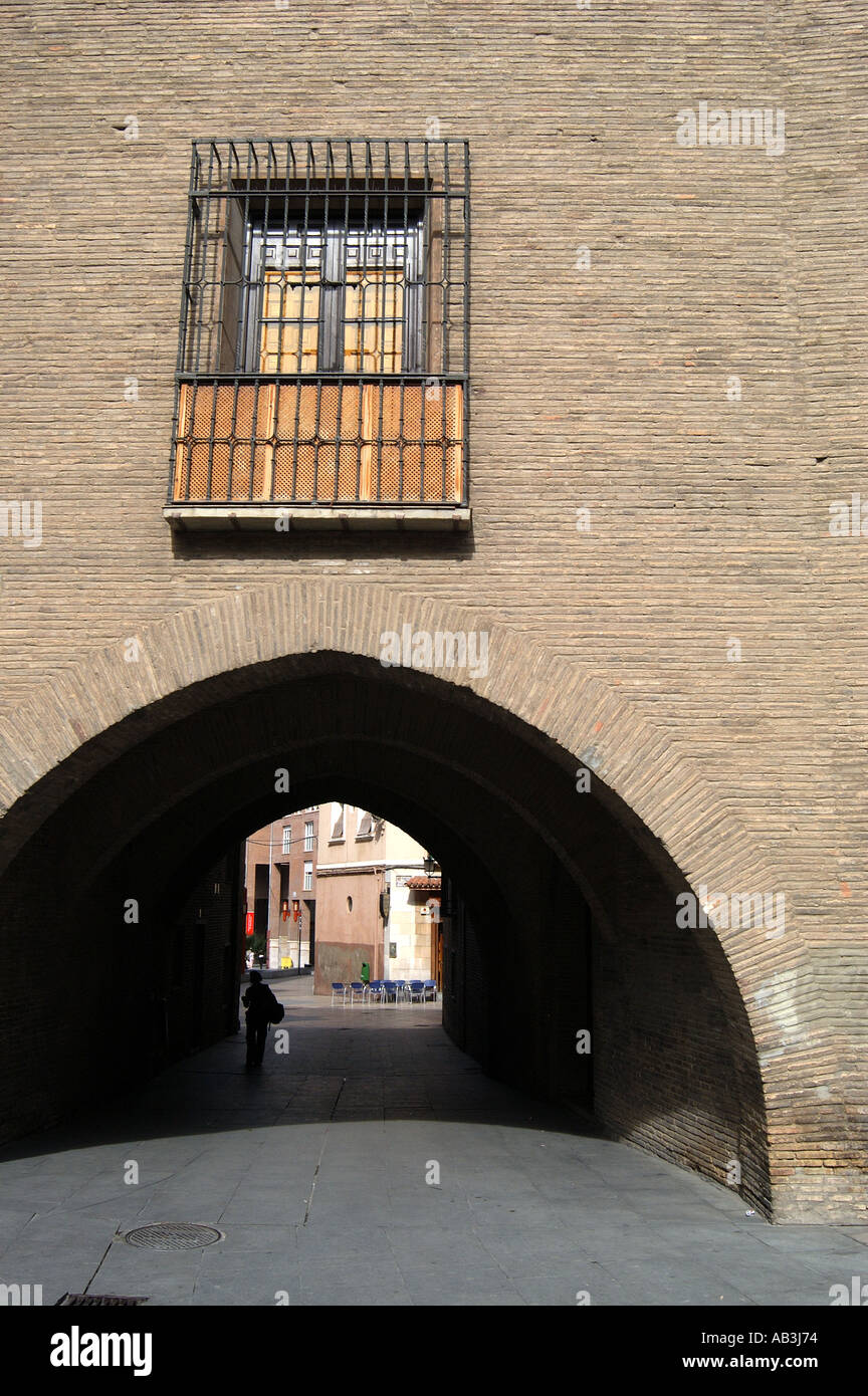 Architecture Zaragoza Spain Stock Photo - Alamy