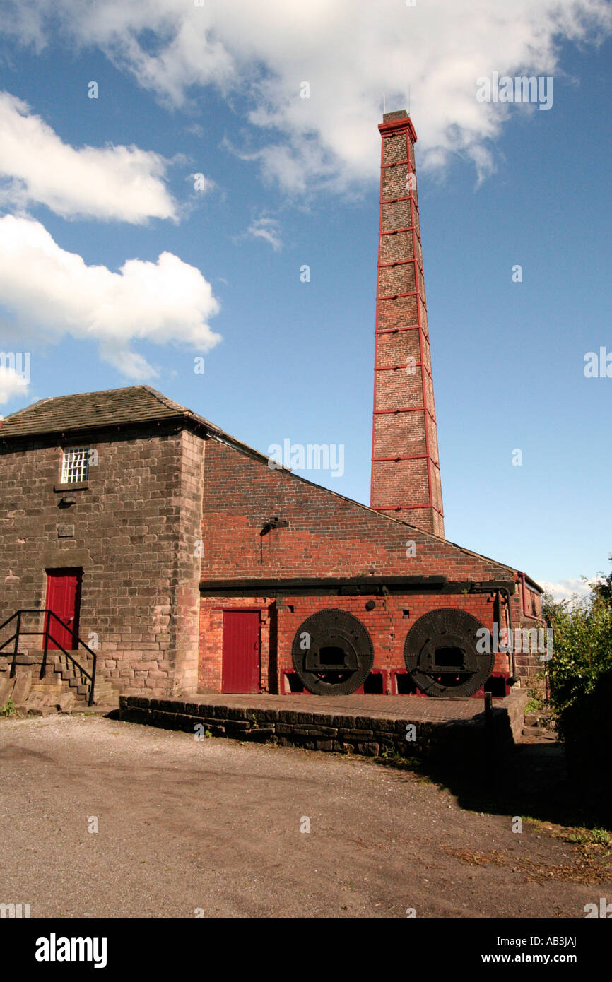 Middleton top steam winding engine,Derbyshire,England,UK Stock Photo ...