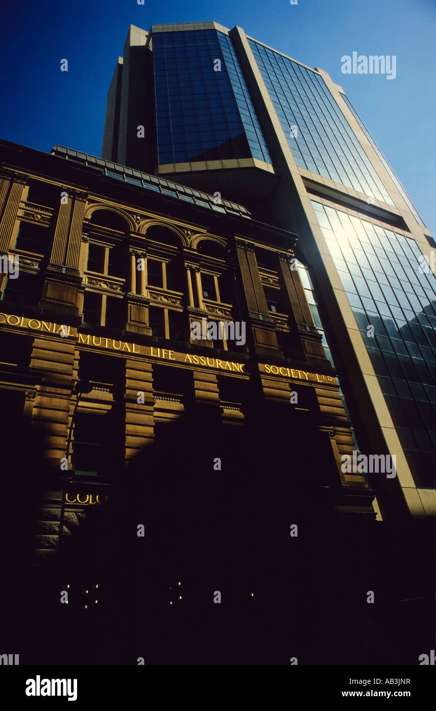 Tall office buildings in Sydney city centre Australia Stock Photo - Alamy
