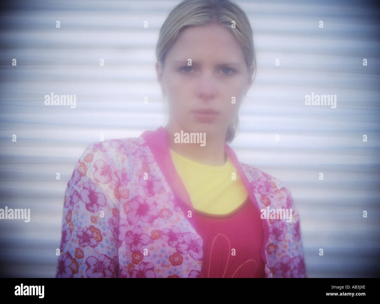 soft focus picture of standing model detail Stock Photo - Alamy