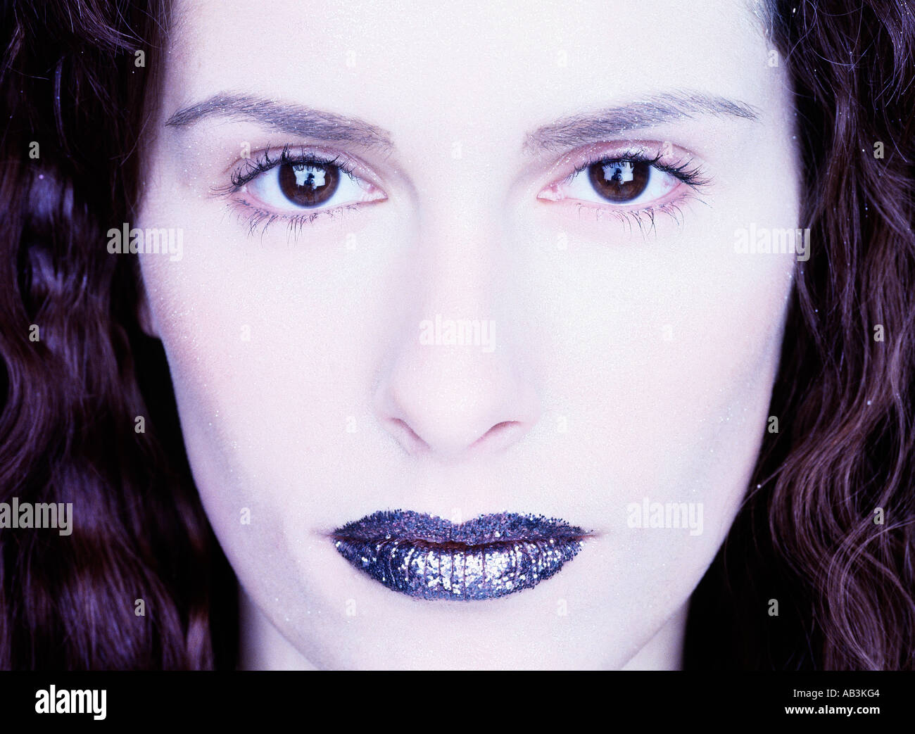 cool portrait of fashion model Stock Photo - Alamy