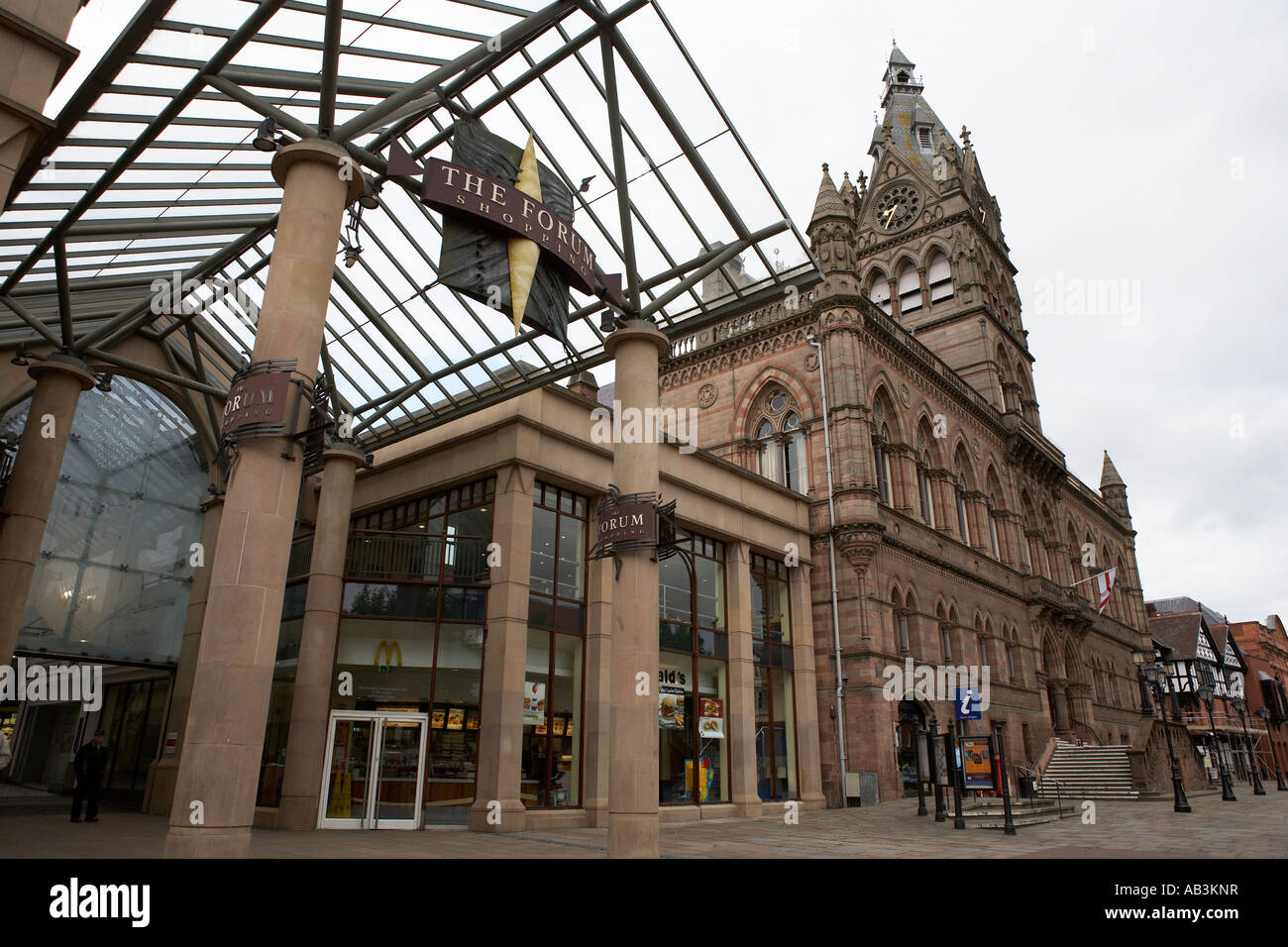 Entrance to chester market hi-res stock photography and images - Alamy