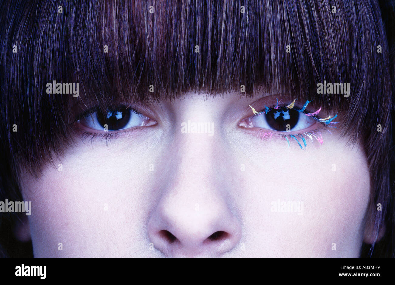 close-up picture of eyes Stock Photo - Alamy