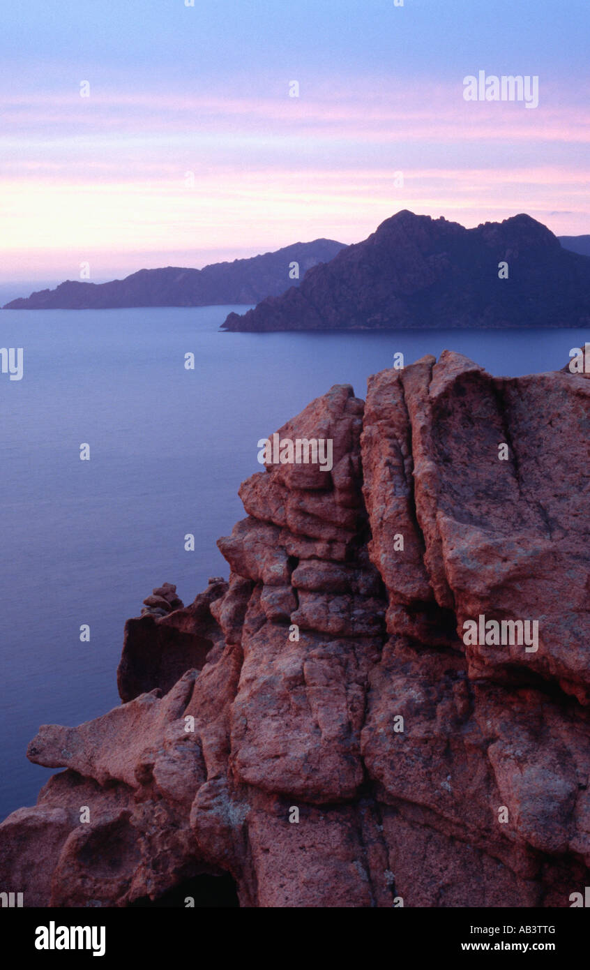 The Calanches - Piana, Corsica, FRANCE Stock Photo - Alamy