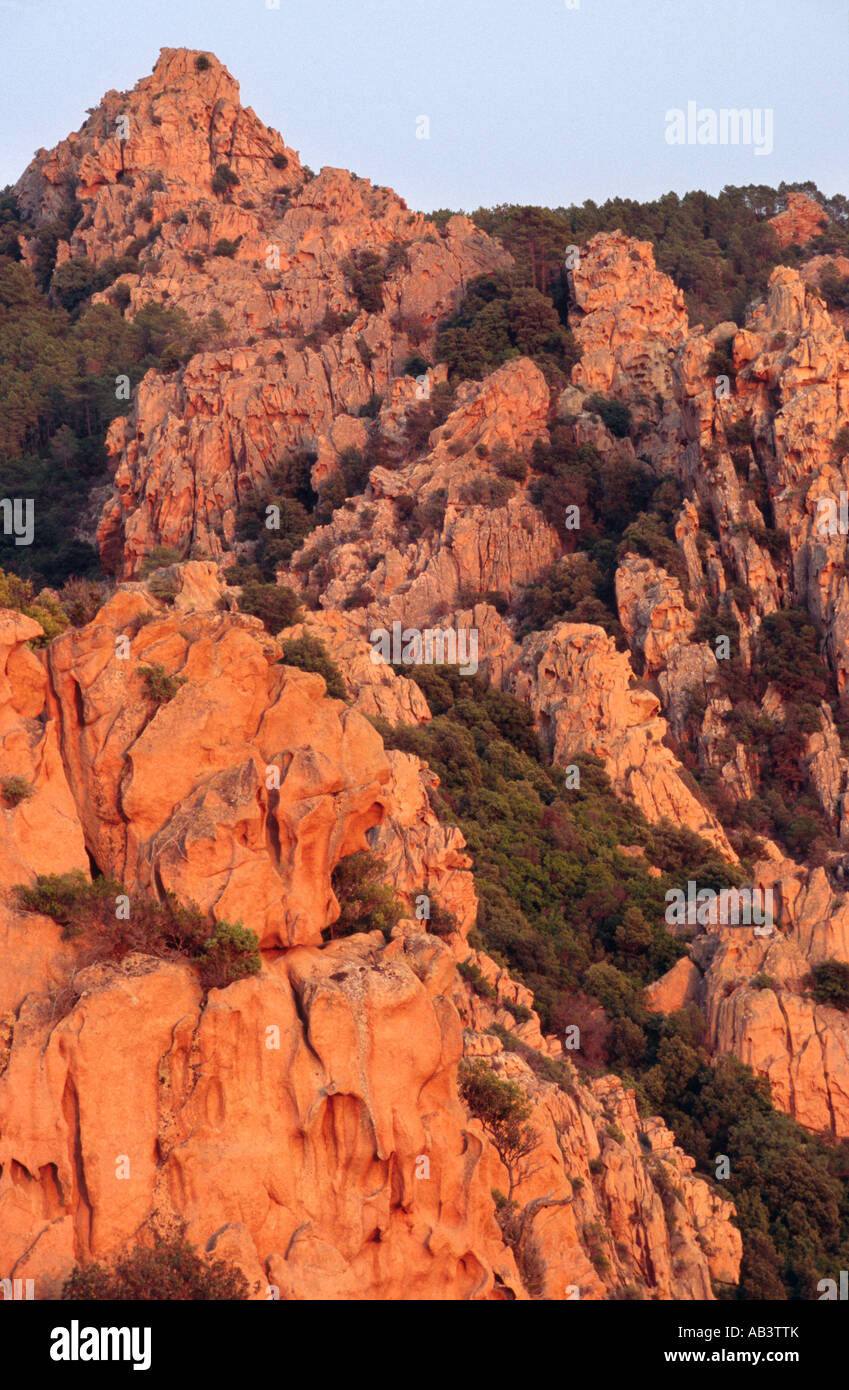 The Calanches - Piana, Corsica, FRANCE Stock Photo - Alamy