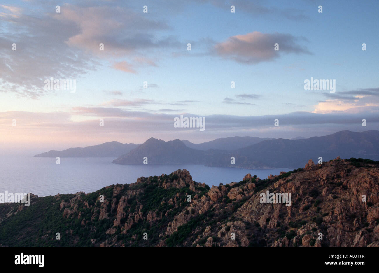 The Calanches - Piana, Corsica, FRANCE Stock Photo - Alamy