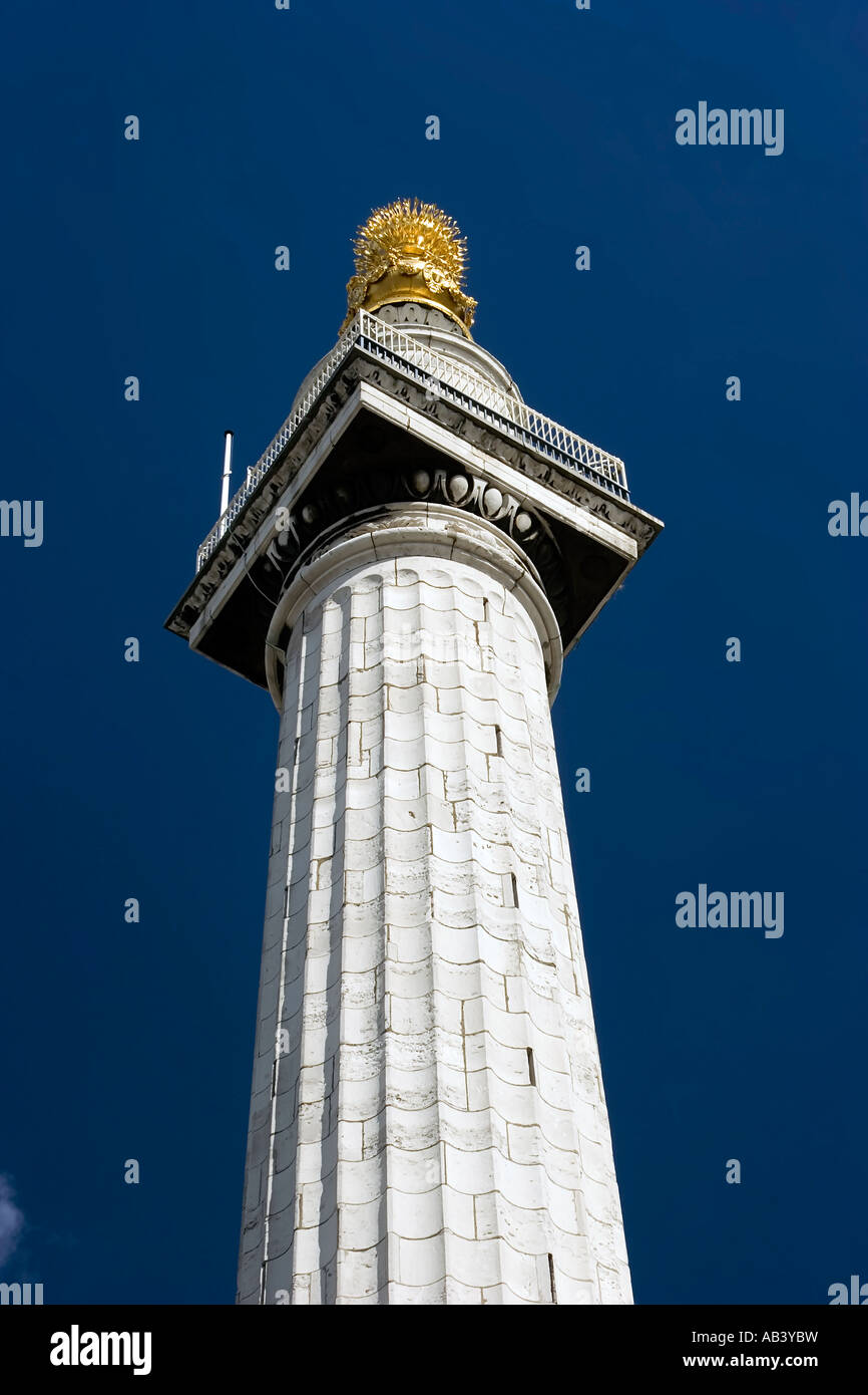 Monument to the great fire hi-res stock photography and images - Alamy