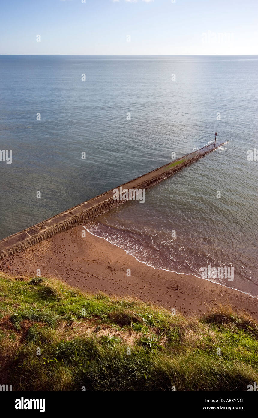 Dawlish devon red rocks sand hi-res stock photography and images - Alamy