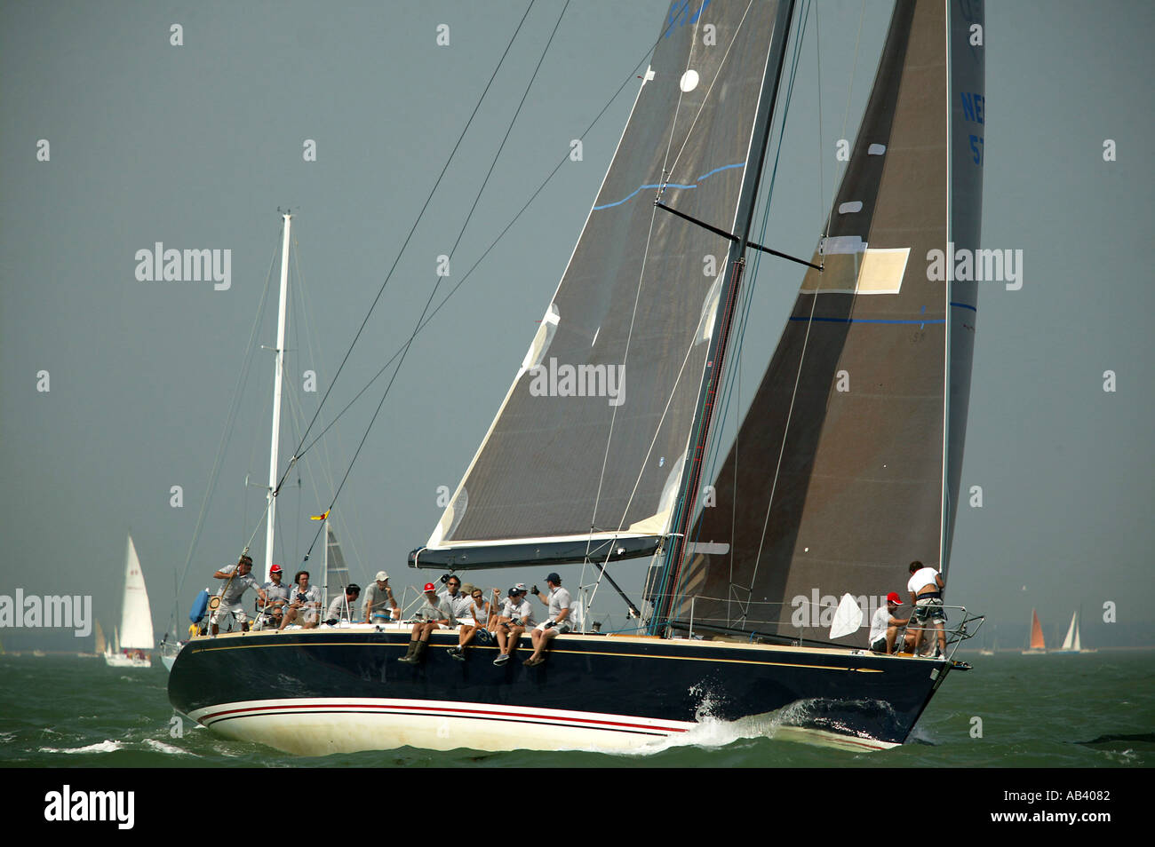 Racing at Cowes Week 2003 Stock Photo - Alamy