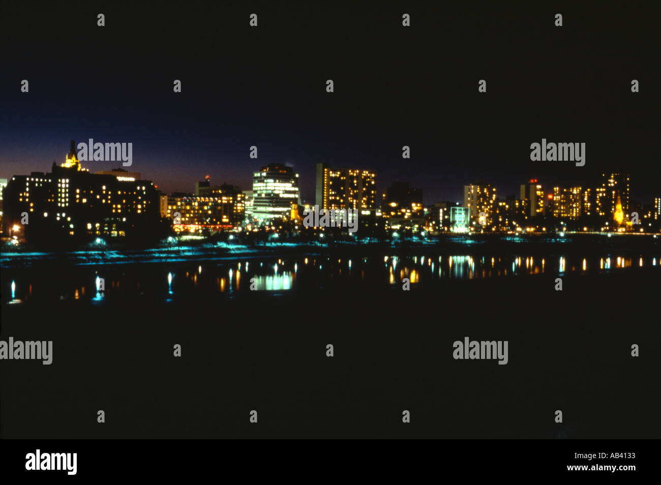 Saskatoon night hi-res stock photography and images - Alamy