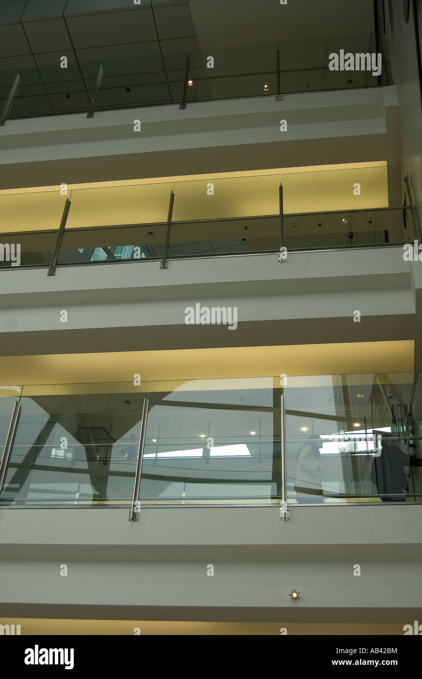 The interior of New University College Hospital UCH London Stock Photo ...