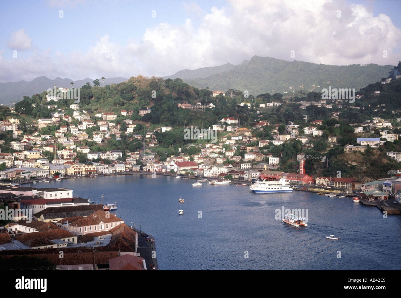 Grenada caribbean aerial view hi-res stock photography and images - Alamy