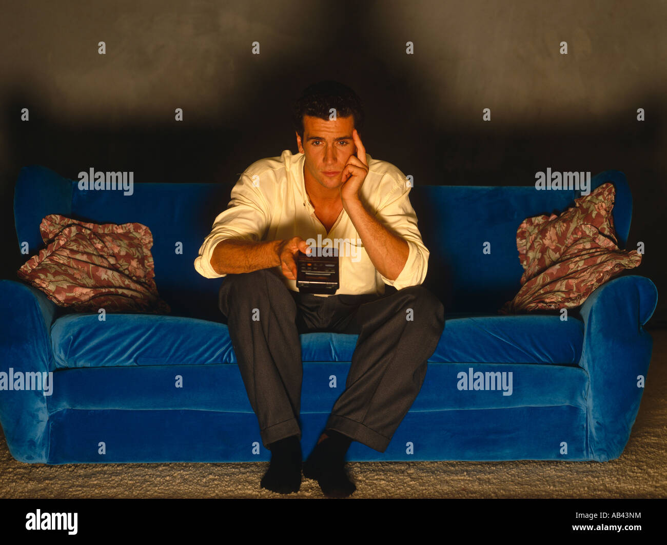 Man trapped in tv hi-res stock photography and images - Alamy