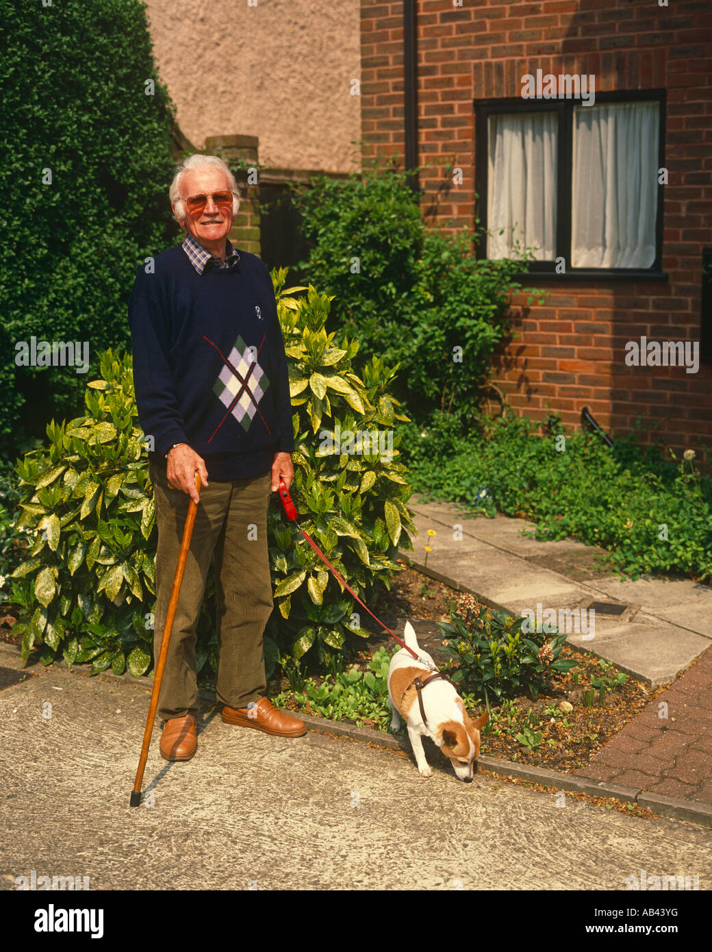 Old man dog hi-res stock photography and images - Alamy