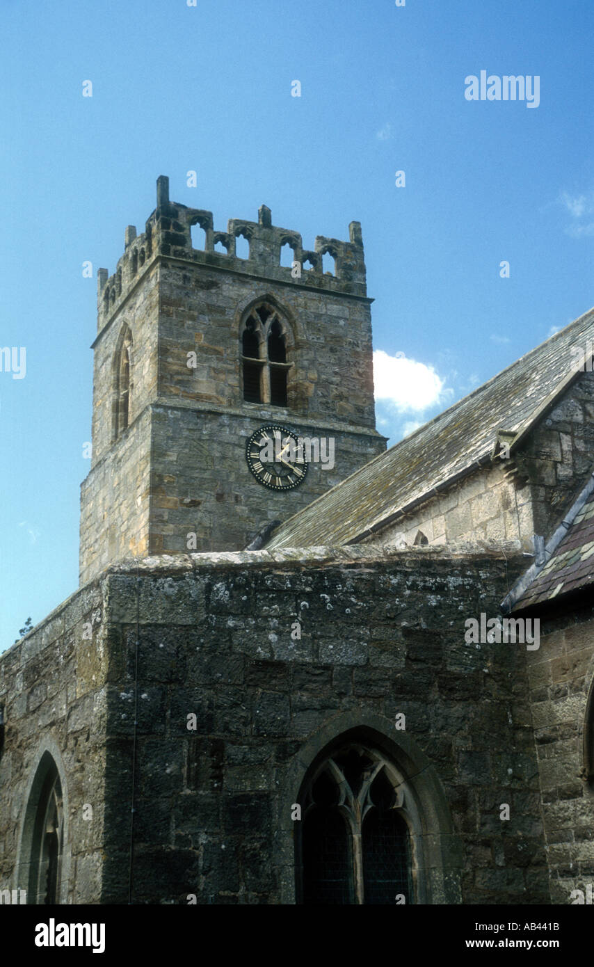 Embleton Church Northumberland England Stock Photo - Alamy