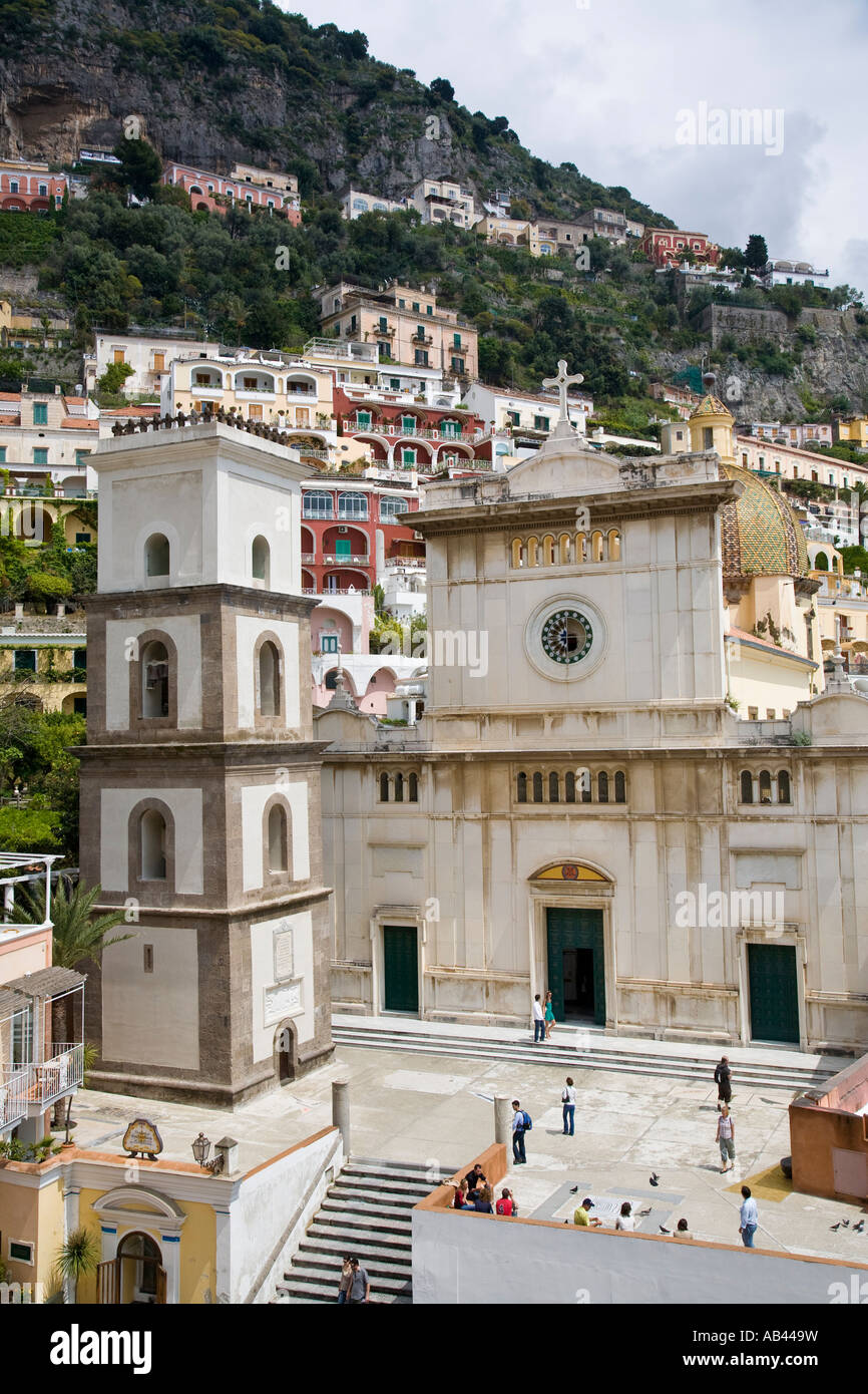 Church of Santa Maria Assunta Positano Italy Stock Photo - Alamy