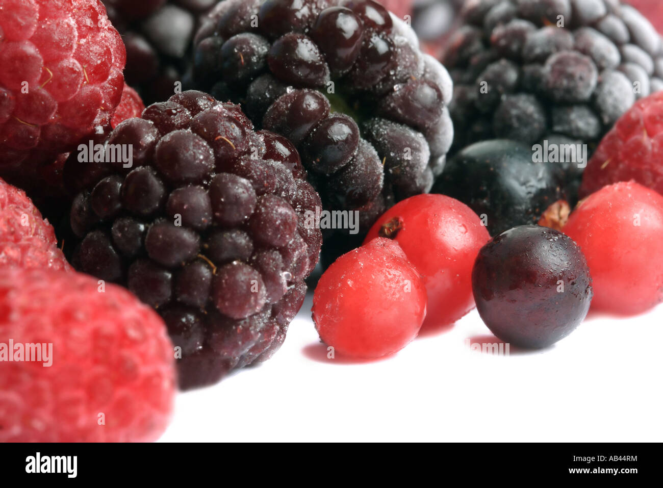 frozen mixed berries Stock Photo - Alamy