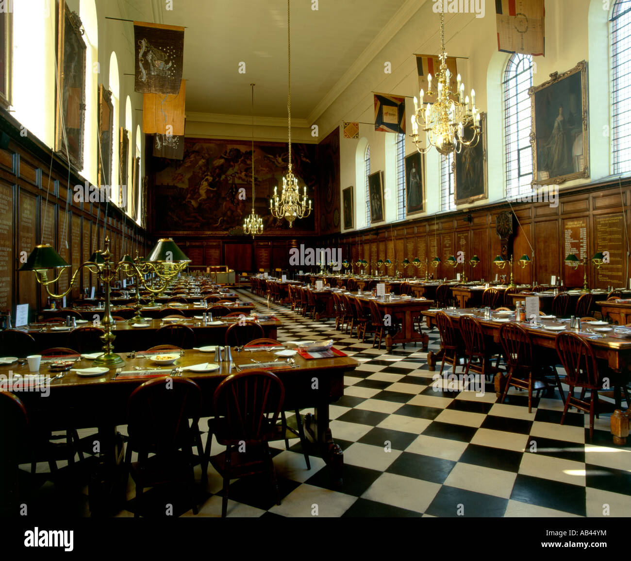 Interior great hall royal hospital hi-res stock photography and images ...
