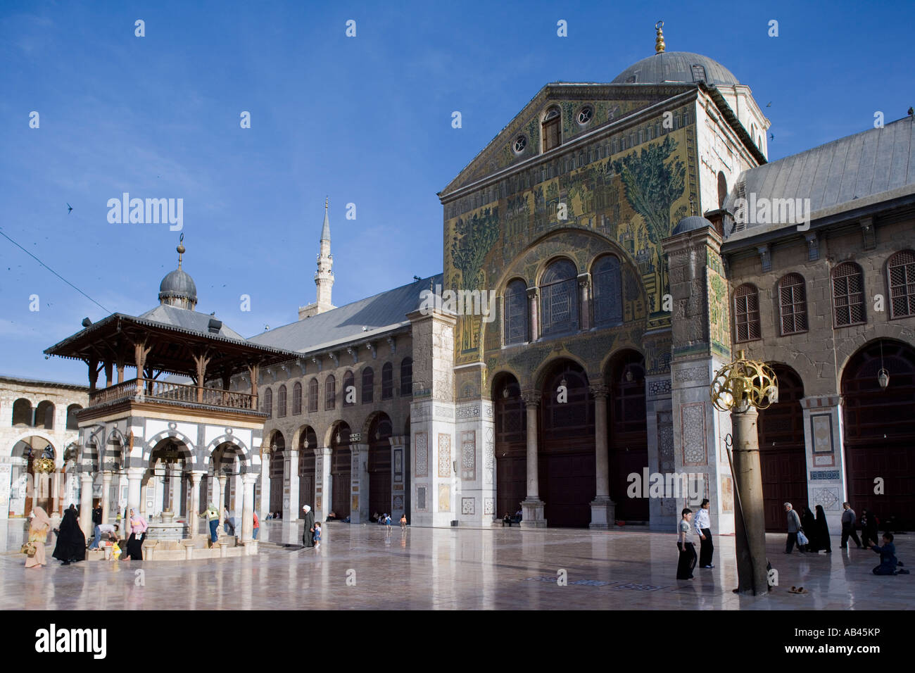 The Umayyad Mosque Damascus Stock Photo - Alamy