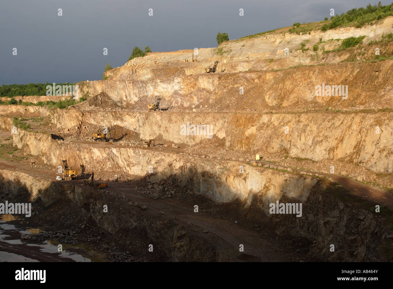A quarry near Cracow, Poland Stock Photo - Alamy