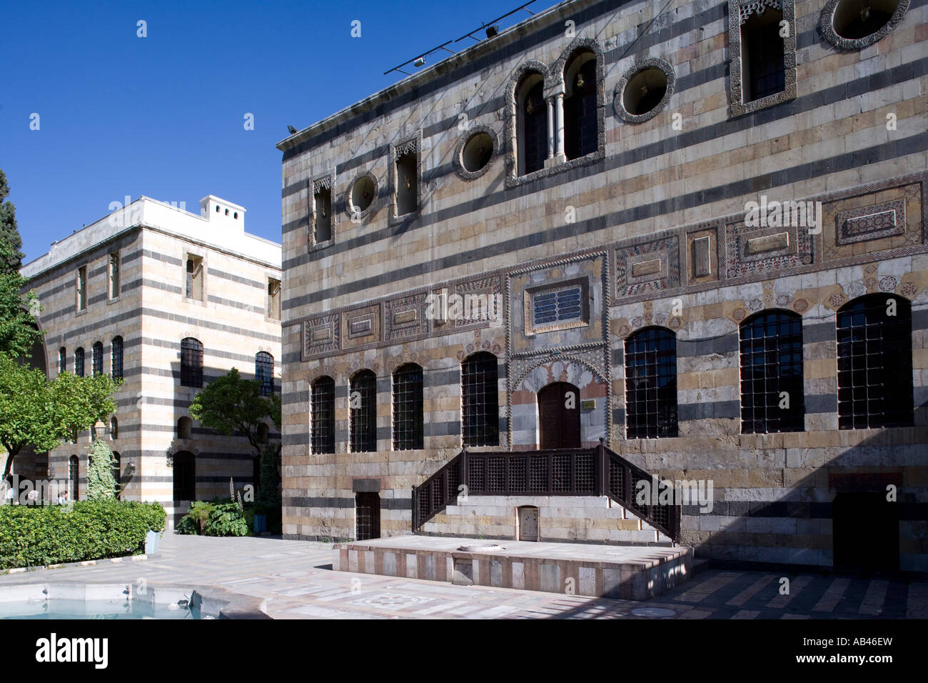 The Azem Palace in Old Damascus completed in 1752 as the private ...