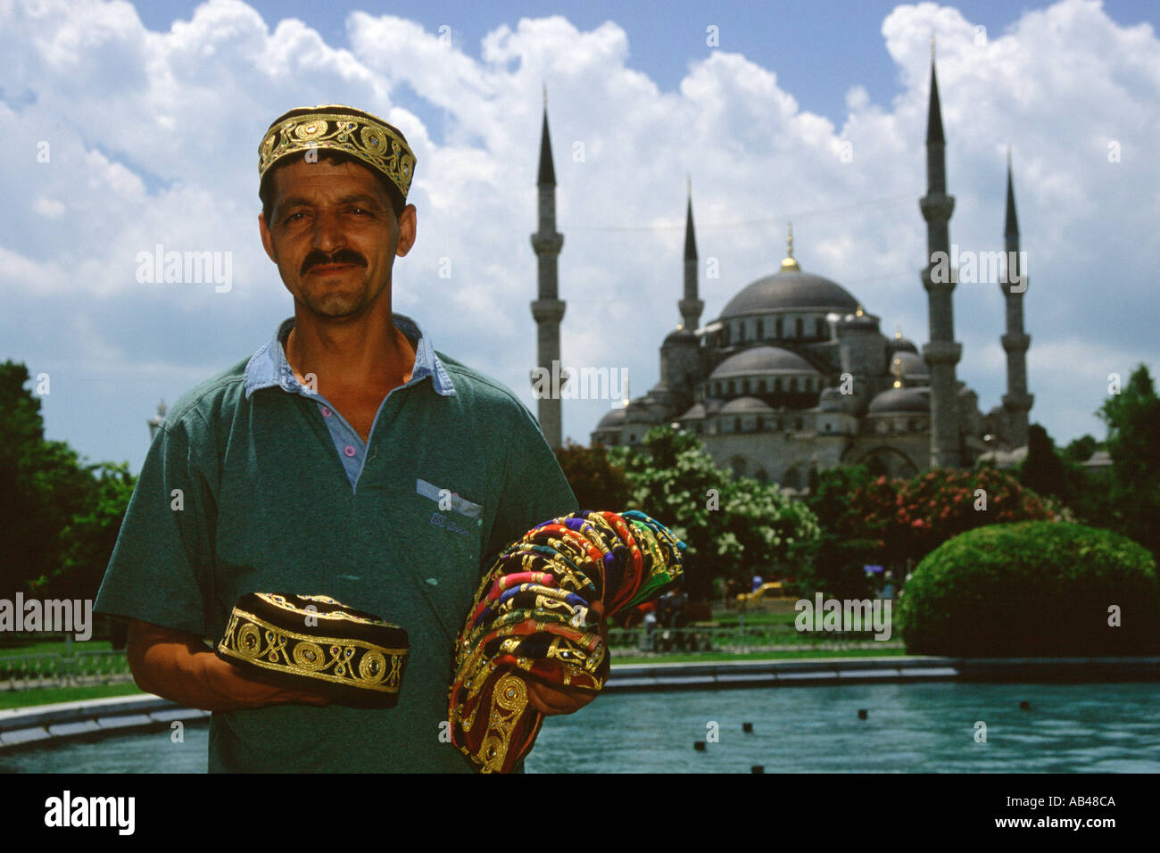 Man Selling Hats High Resolution Stock Photography and Images - Alamy