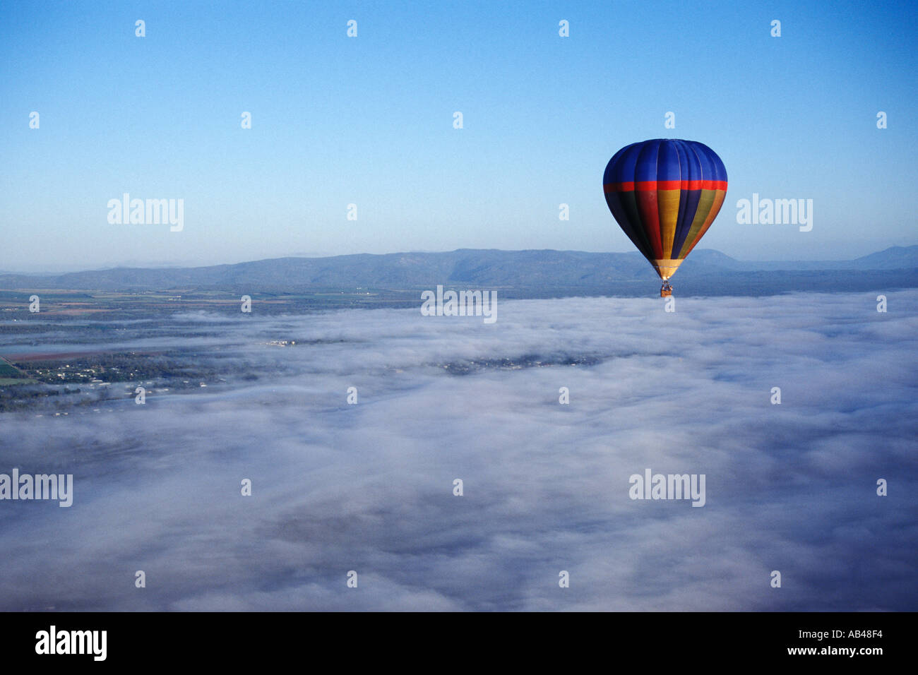 Baloon over the clouds Ballooning in Queensland northeastern Australia ...