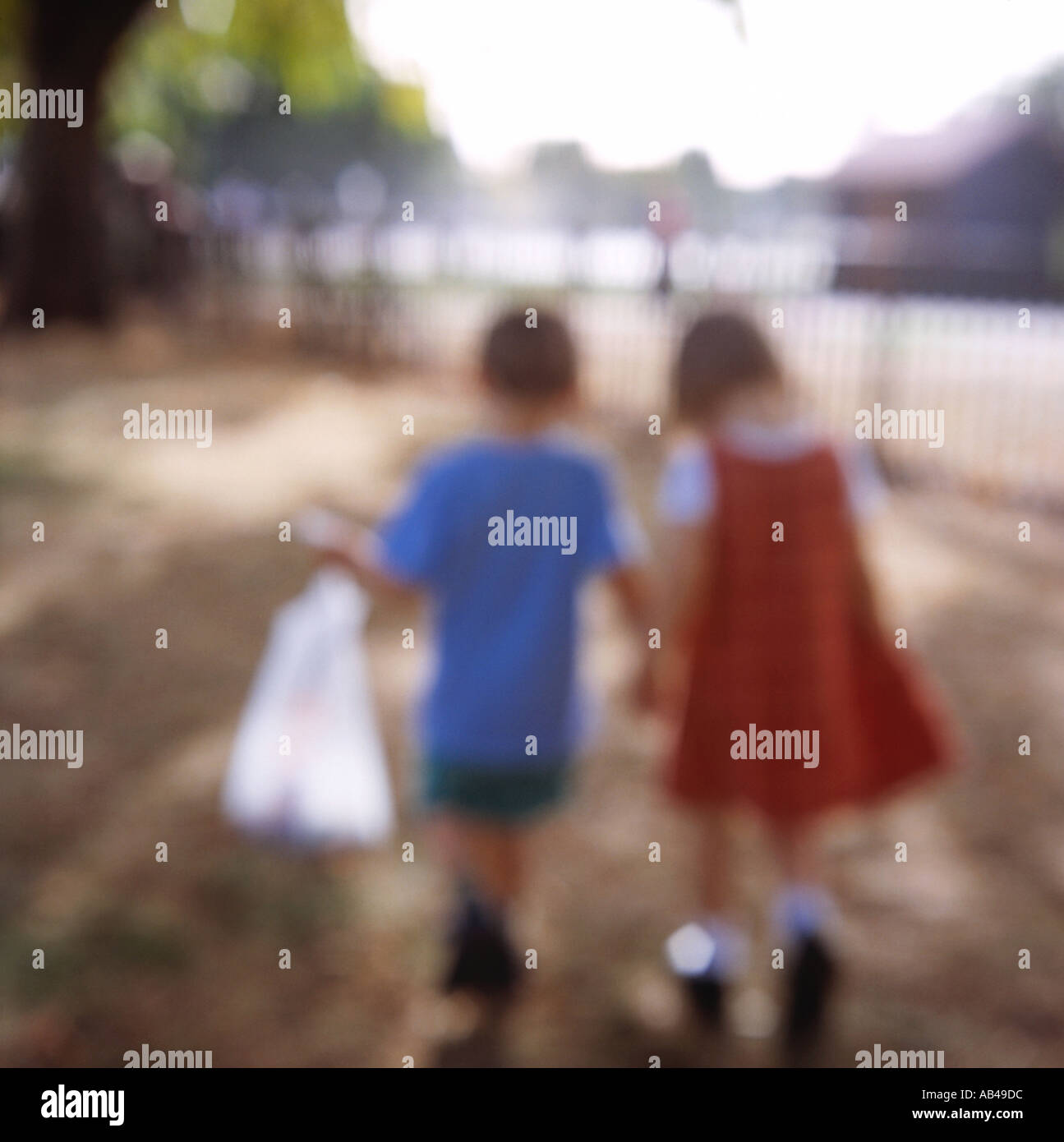 Children hand in hand Stock Photo - Alamy