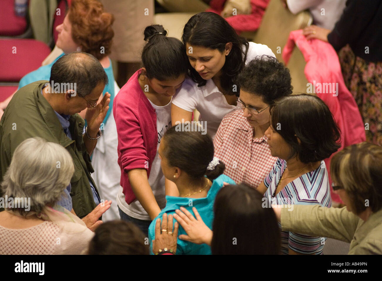 Faithful prayer gathering hi-res stock photography and images - Alamy