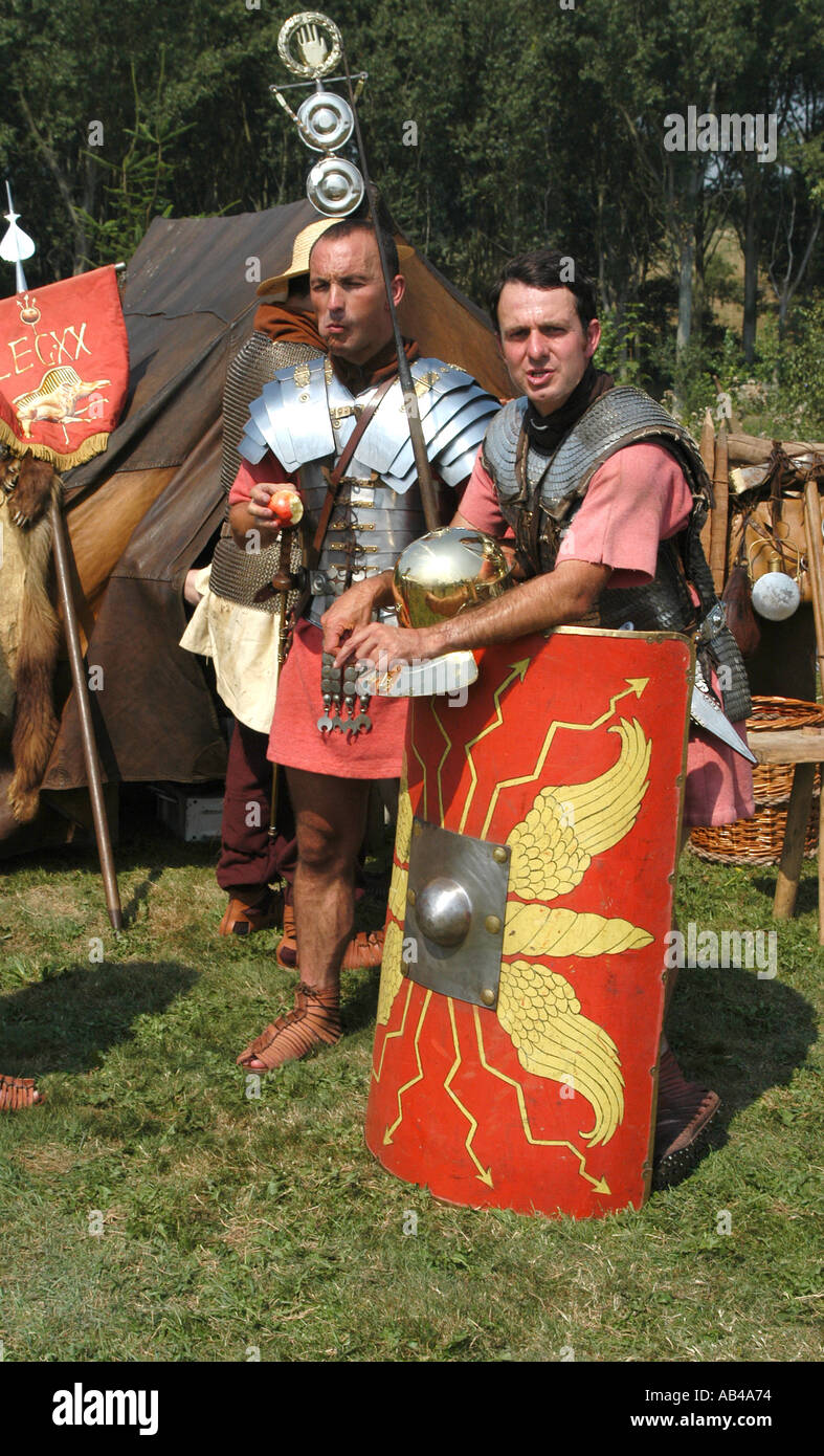 Infantry men of the Roman empire Stock Photo - Alamy