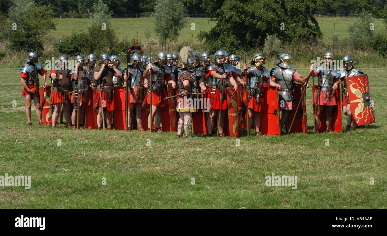 Infantry men of the Roman empire on the advance Stock Photo - Alamy