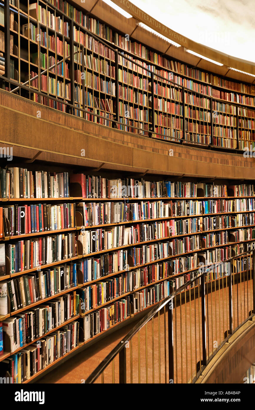 SWEDEN STOCKHOLM STOCKHOLM CITY LIBRARY ARCHITECT GUNNAR ASPLUND 1928 ...