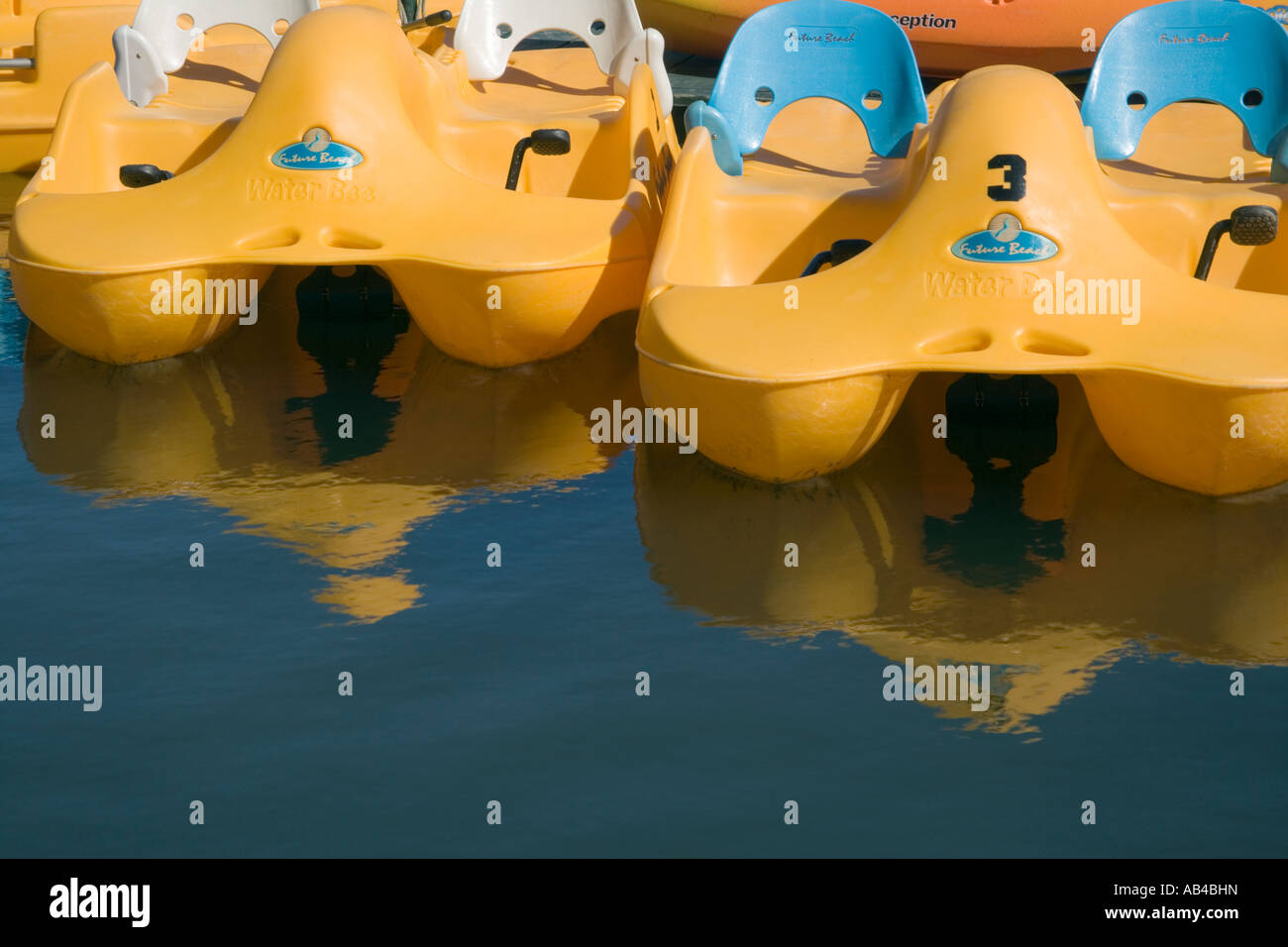 littlehampton peddle boats Stock Photo - Alamy