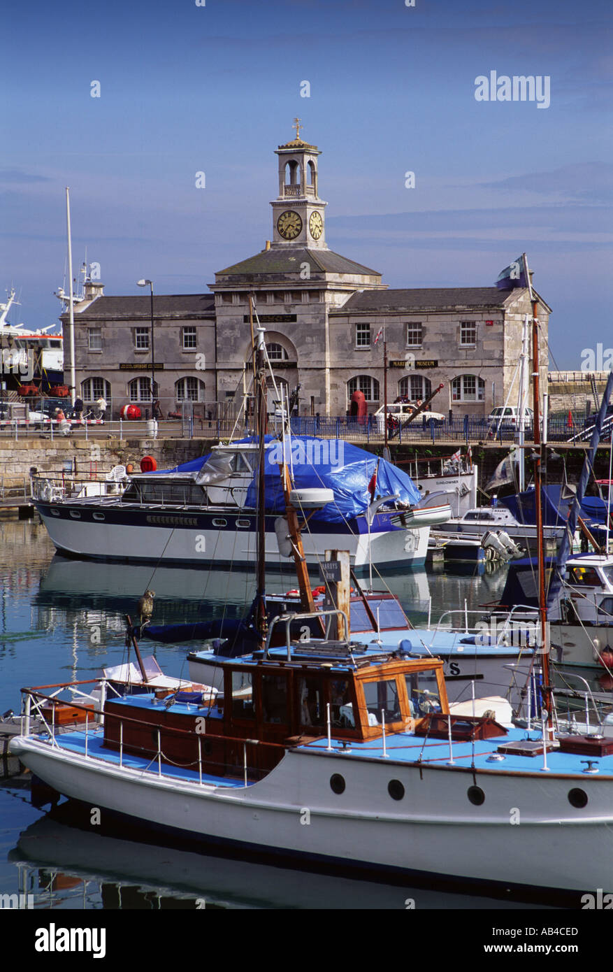 Old Custom House and Marina Ramsgate Kent England Stock Photo - Alamy
