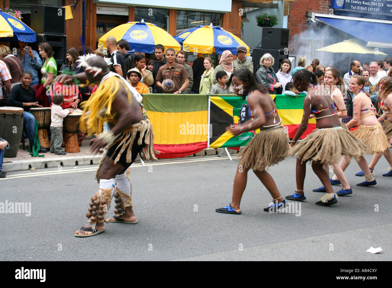 street dancers. Cowley Road carnival, Oxford, England Stock Photo - Alamy
